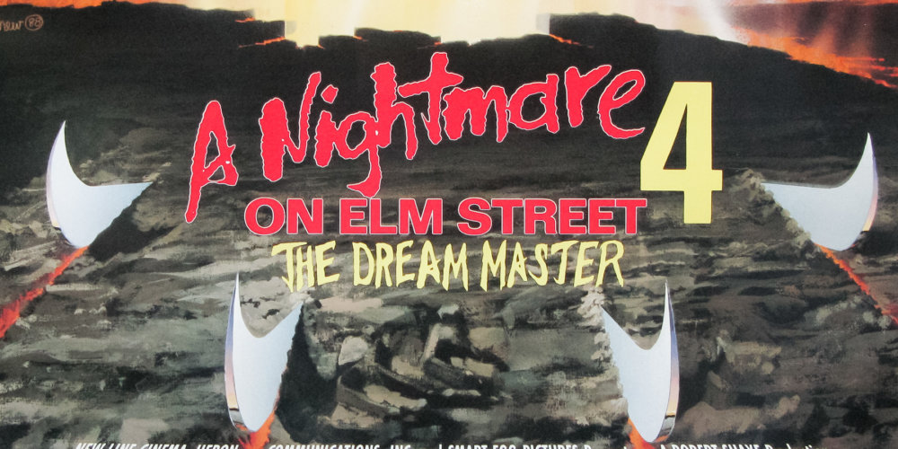 A Nightmare on Elm Street 4: The Dream Master / one sheet / USA