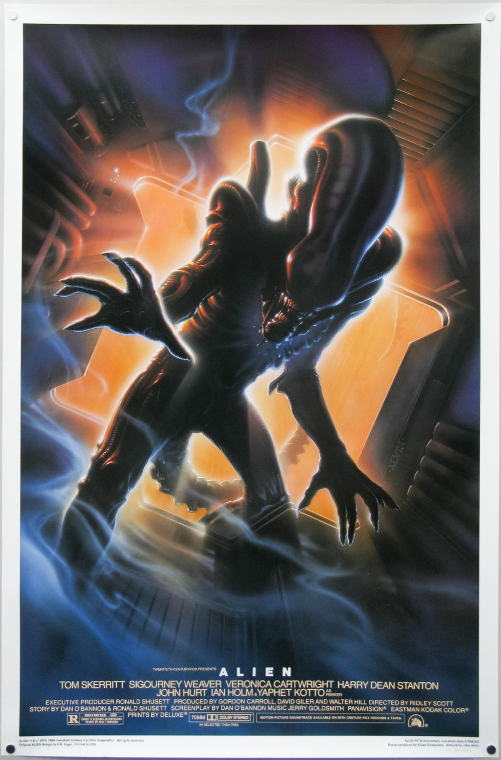 Alien / one sheet / 15th Anniversary / USA