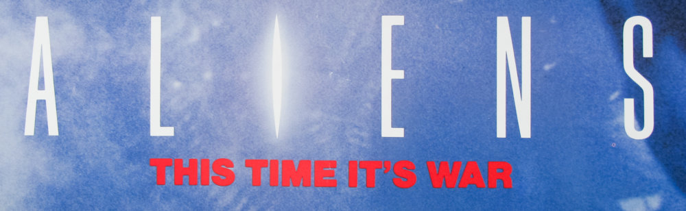 Aliens / one sheet / recalled / USA