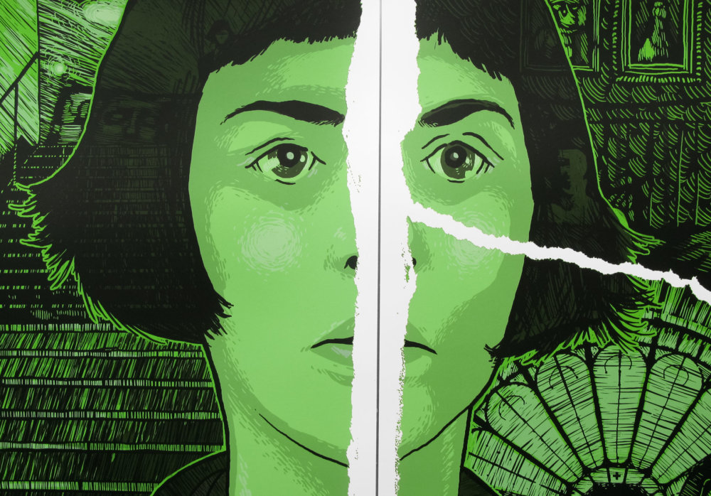 Amelie / screen print / Daniel Danger / USA