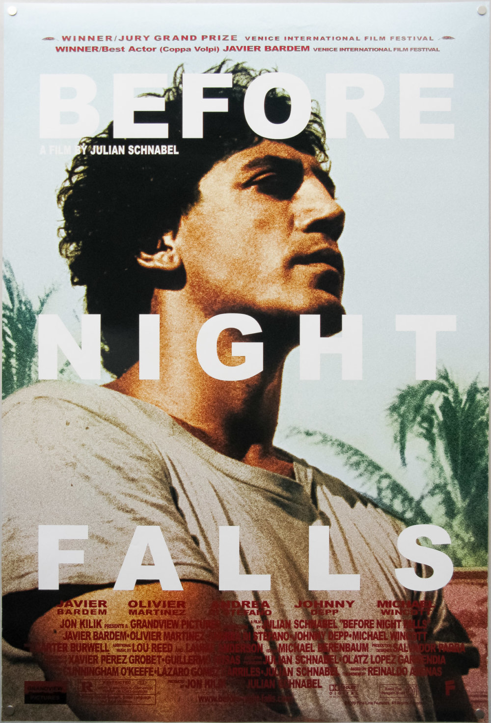 Before Night Falls / one sheet / USA
