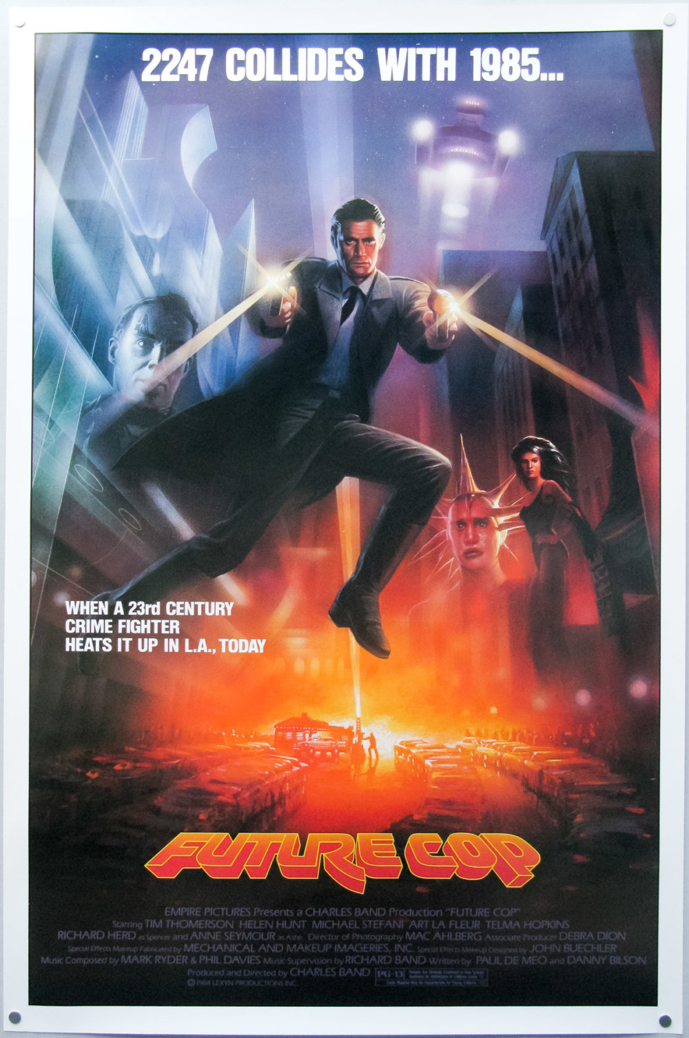 Future Cop / one sheet / USA