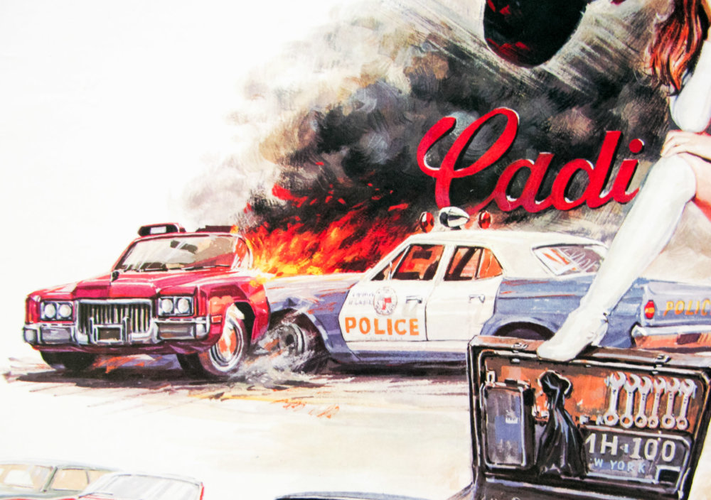 Gone In 60 Seconds / B2 / artwork style / Japan