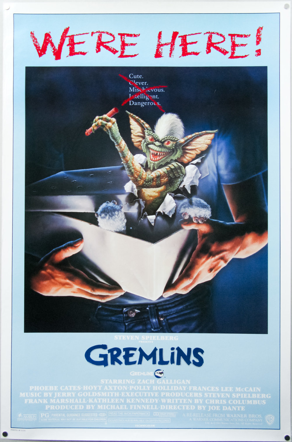 Gremlins / one sheet / 1985 re-release / USA