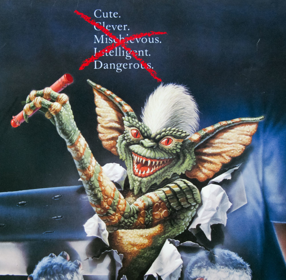 Gremlins / one sheet / 1985 re-release / USA