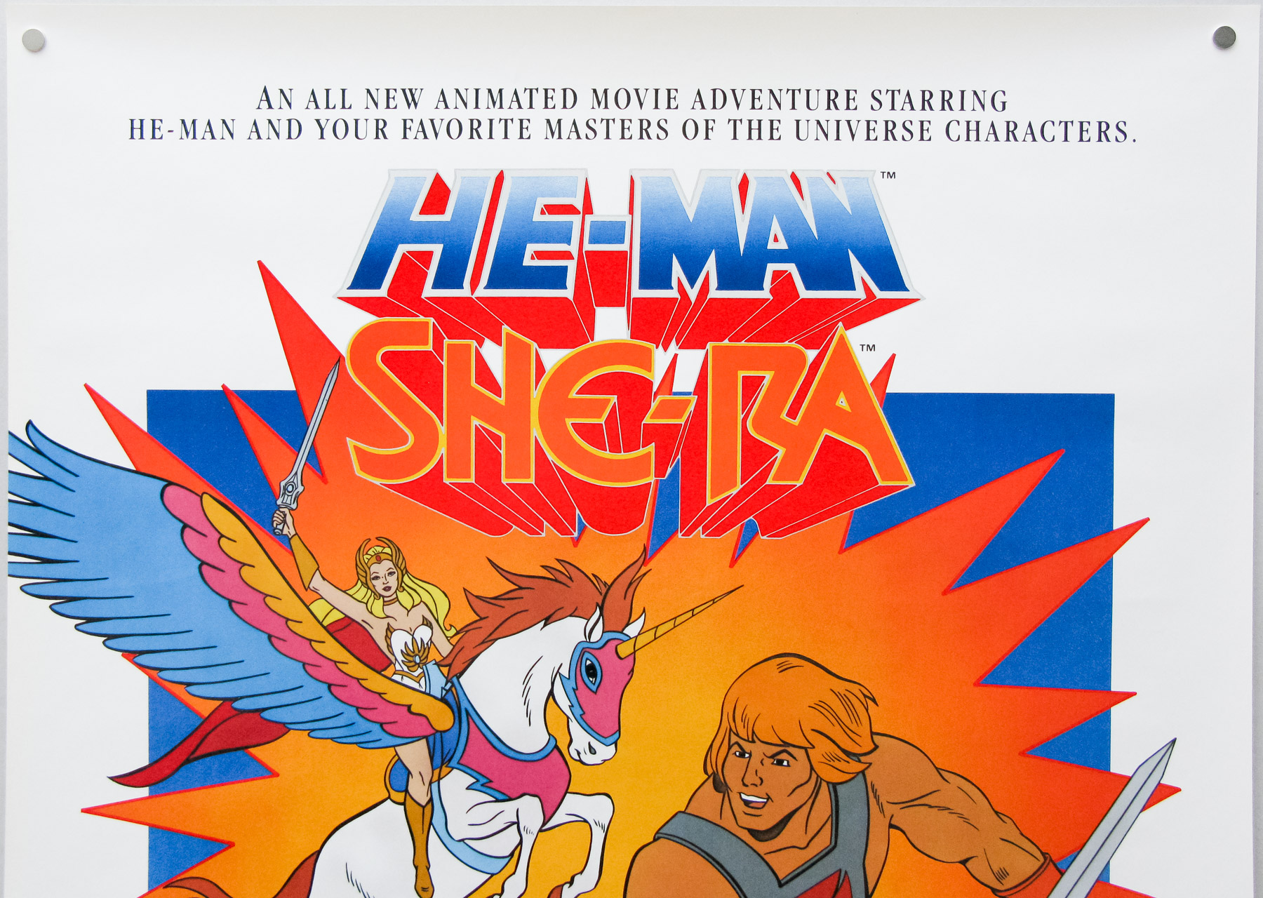 He Man And She Ra The Secret Of The Sword One Sheet USA He Man And She Ra The Secret Of The Sword One Sheet USA