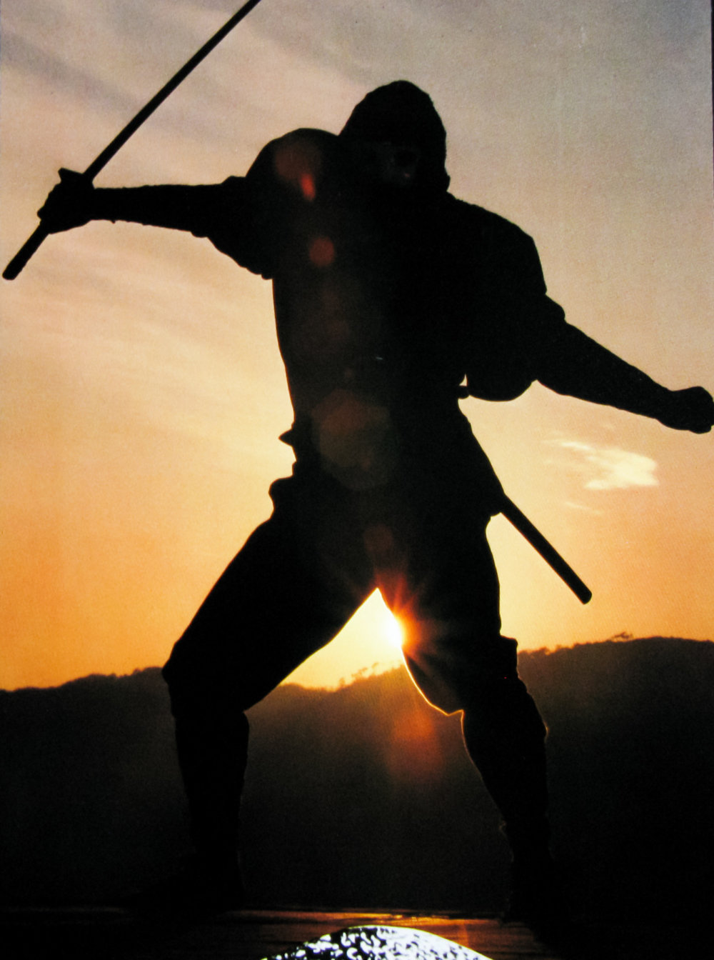 Kage no Gundan: Hattori Hanzo / B2 / black style / Japan