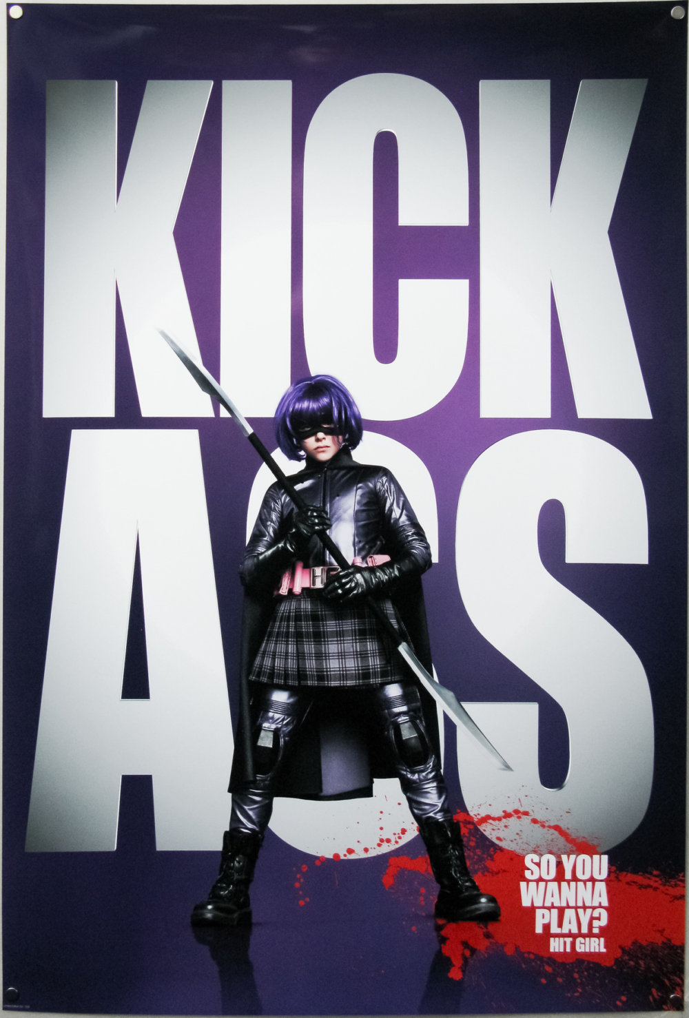 Kick-Ass / one sheet / limited edition / UK