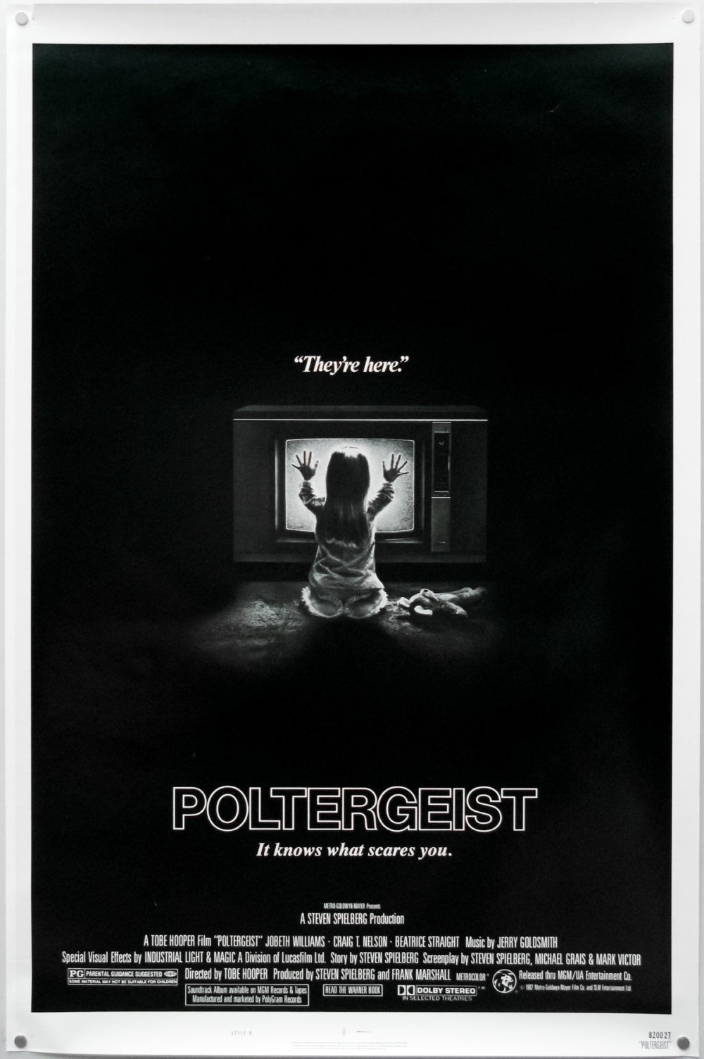 Poltergeist / one sheet / style B / USA