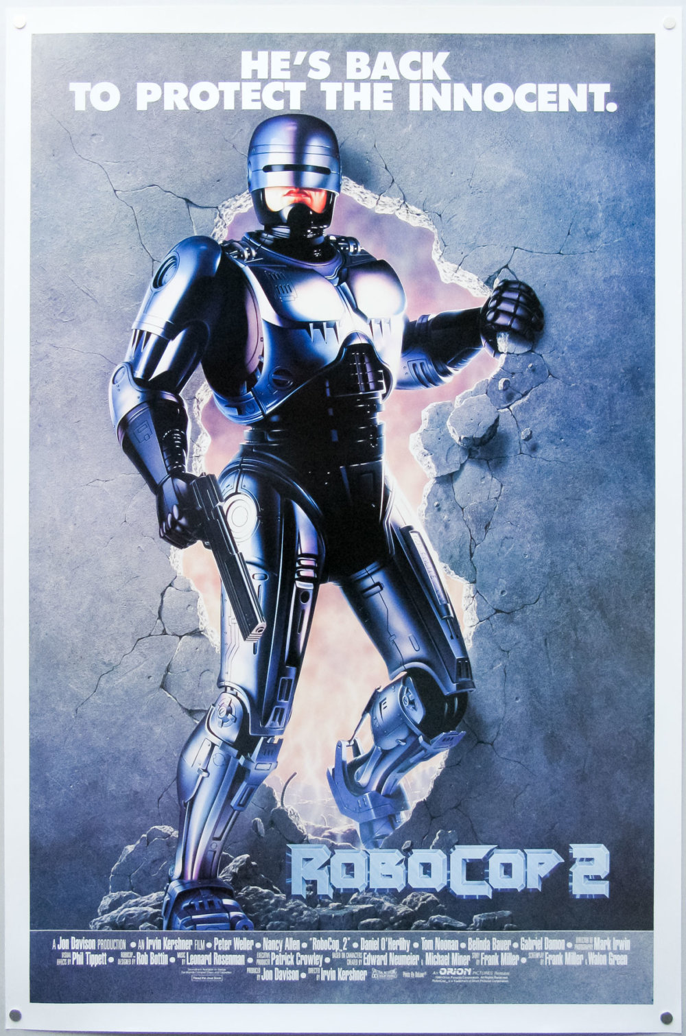 Robocop 2 / one sheet / international