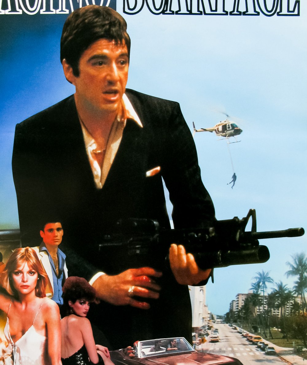 Scarface / B2 / blue style / Japan