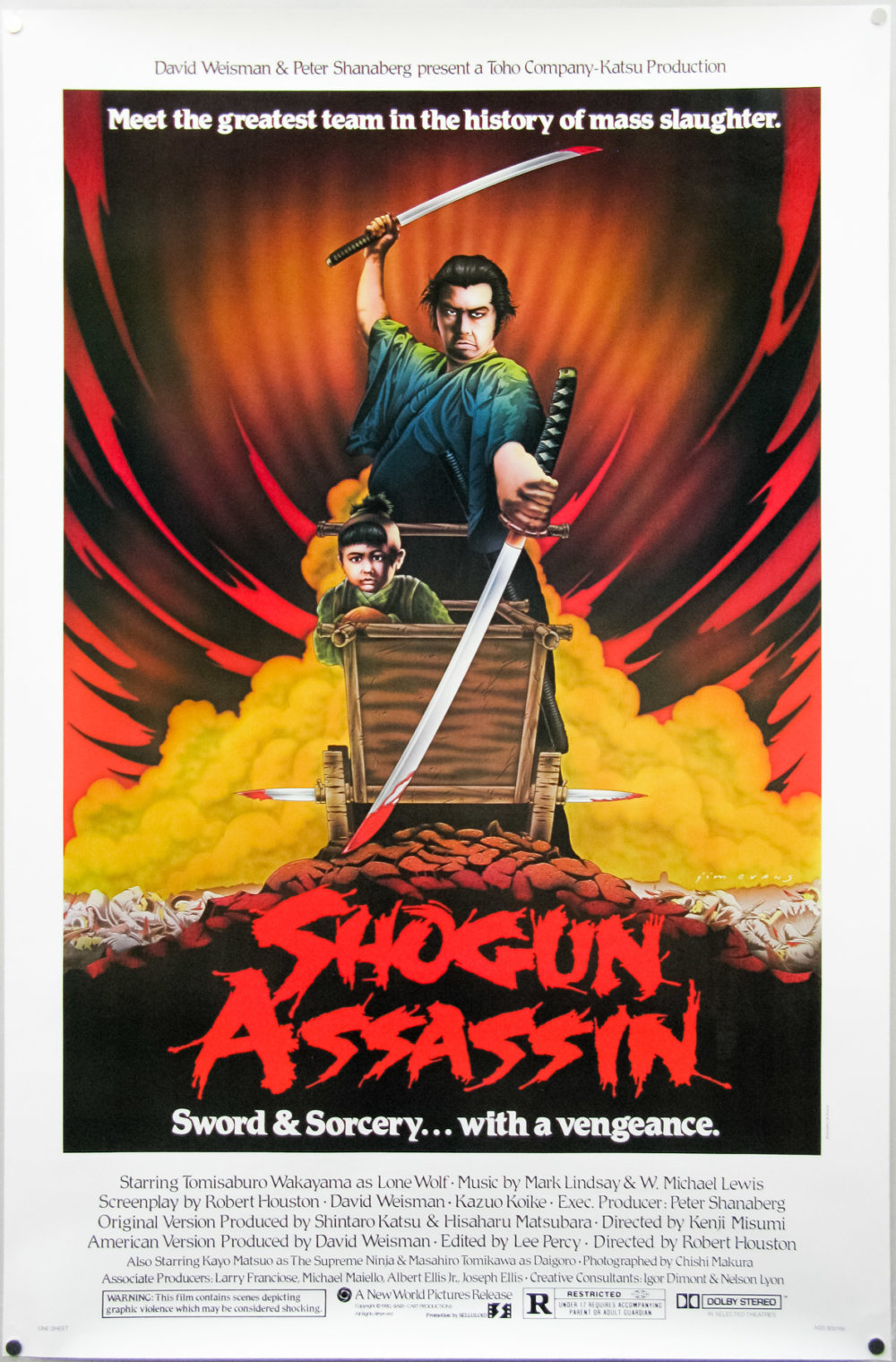 Shogun Assassin / one sheet / USA