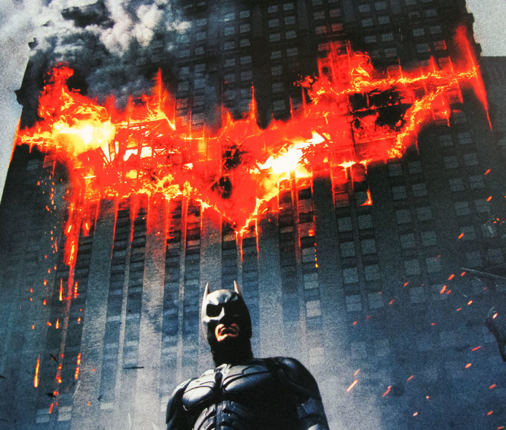 The Dark Knight / B1 / burning building style / Japan
