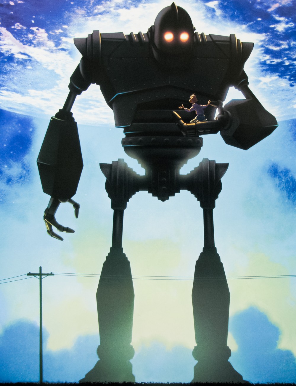 The Iron Giant / quad / Giant standing style / UK