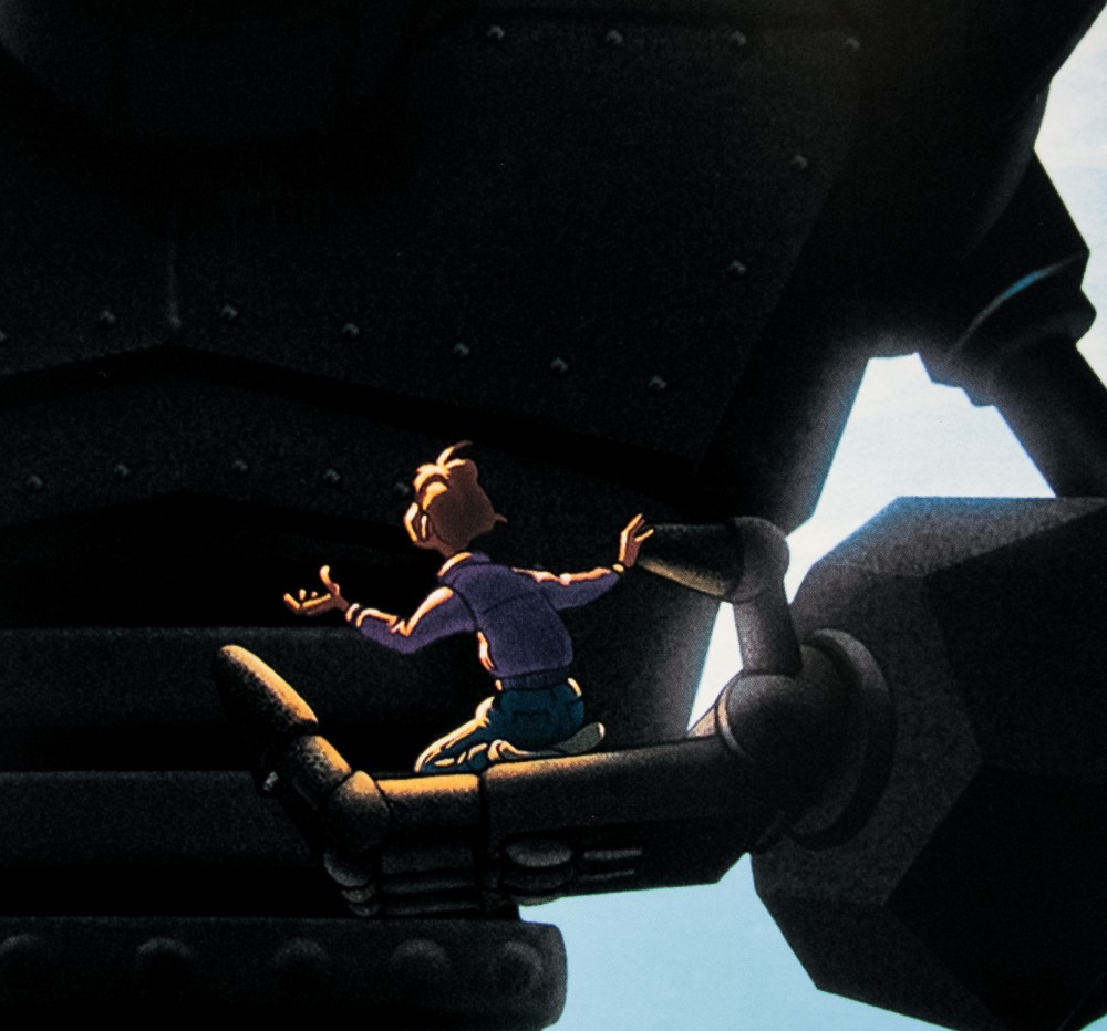 The Iron Giant / quad / Giant standing style / UK