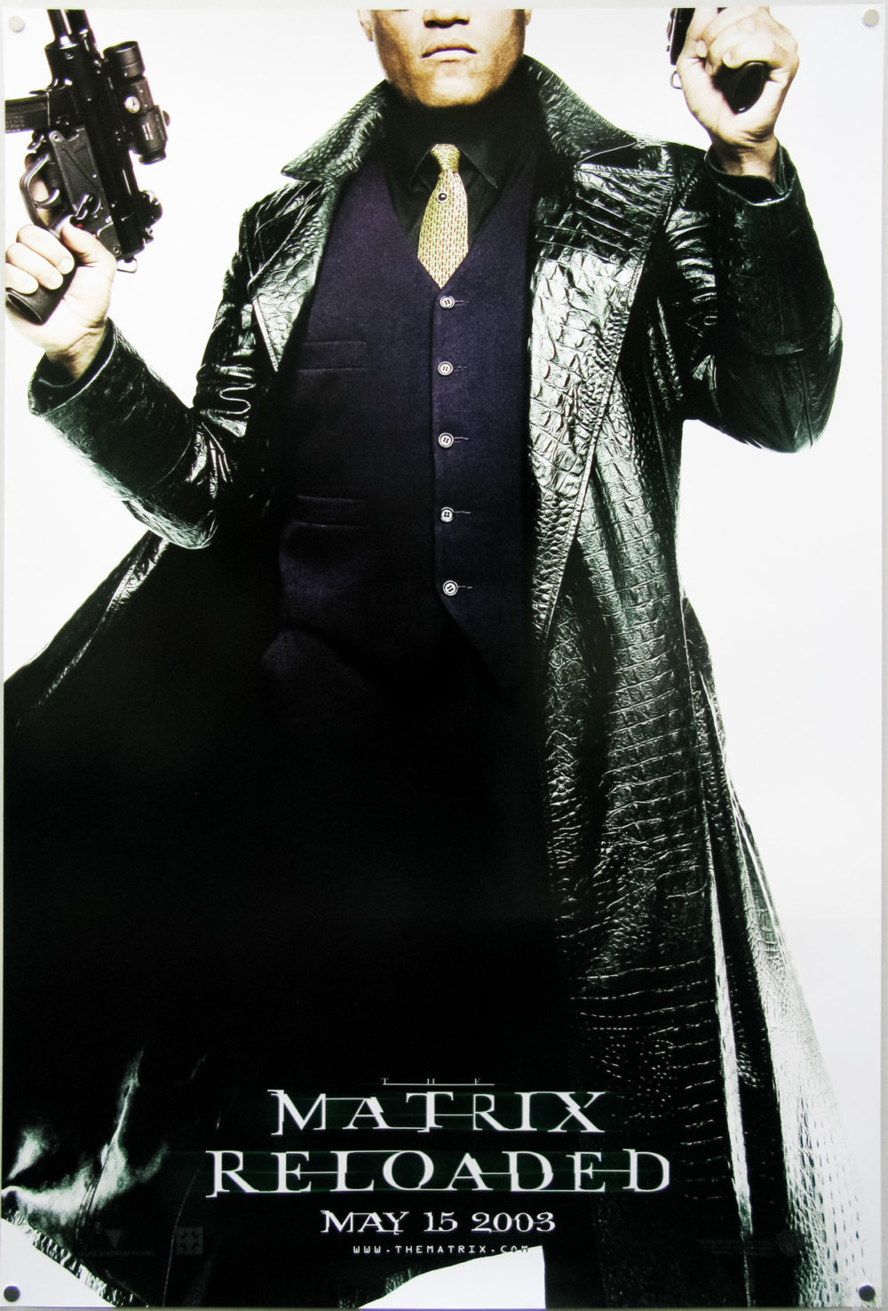 The Matrix Reloaded / one sheet / teaser / Morpheus / USA