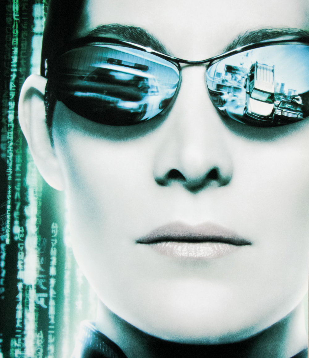 The Matrix Reloaded / one sheet / Neo and Trinity / USA
