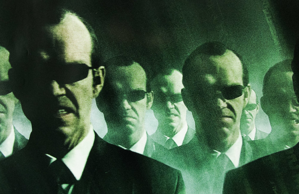 The Matrix Revolutions / one sheet / teaser / Agents Smith style / USA