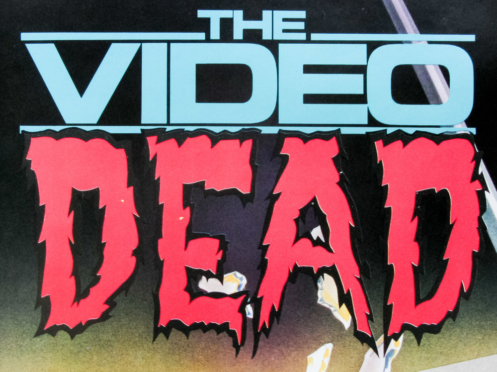 The Video Dead / one sheet / USA