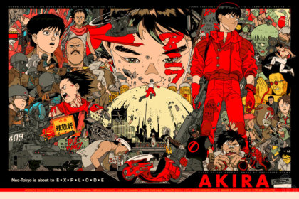 An interview with Tyler Stout on the creation of his Akira print Film ...