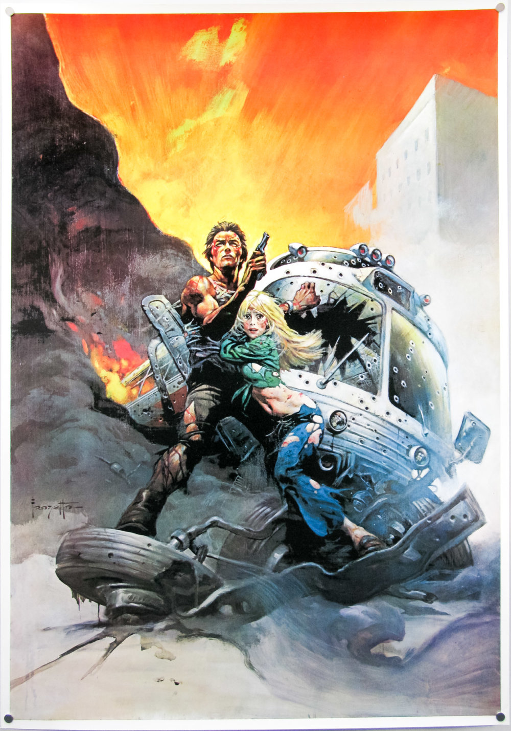 The Gauntlet / one sheet / commercial / USA