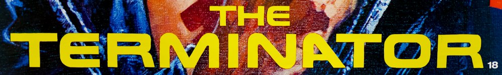 The Terminator / one sheet / UK