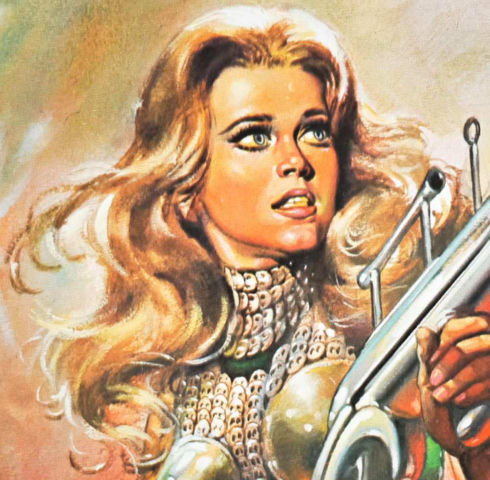 Barbarella / one sheet / 1977 re-release / International