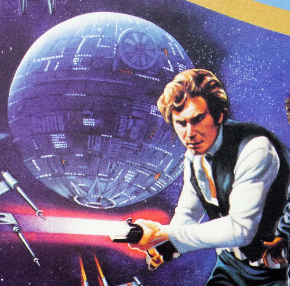 Star Wars and Empire Strikes Back / double bill / quad / UK
